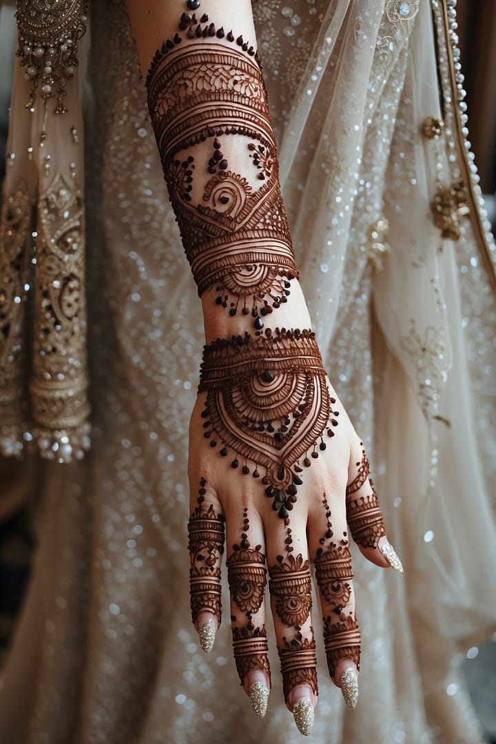 15 Stunning Bridal Henna Ideas for Your Big Day! - shahenabeauty.com